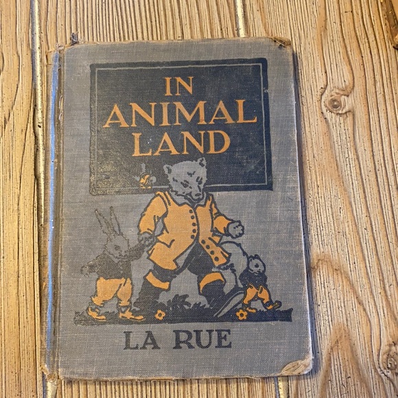 Toys | In Animal Land By Mabel Guinnip La Rue Book | Poshmark